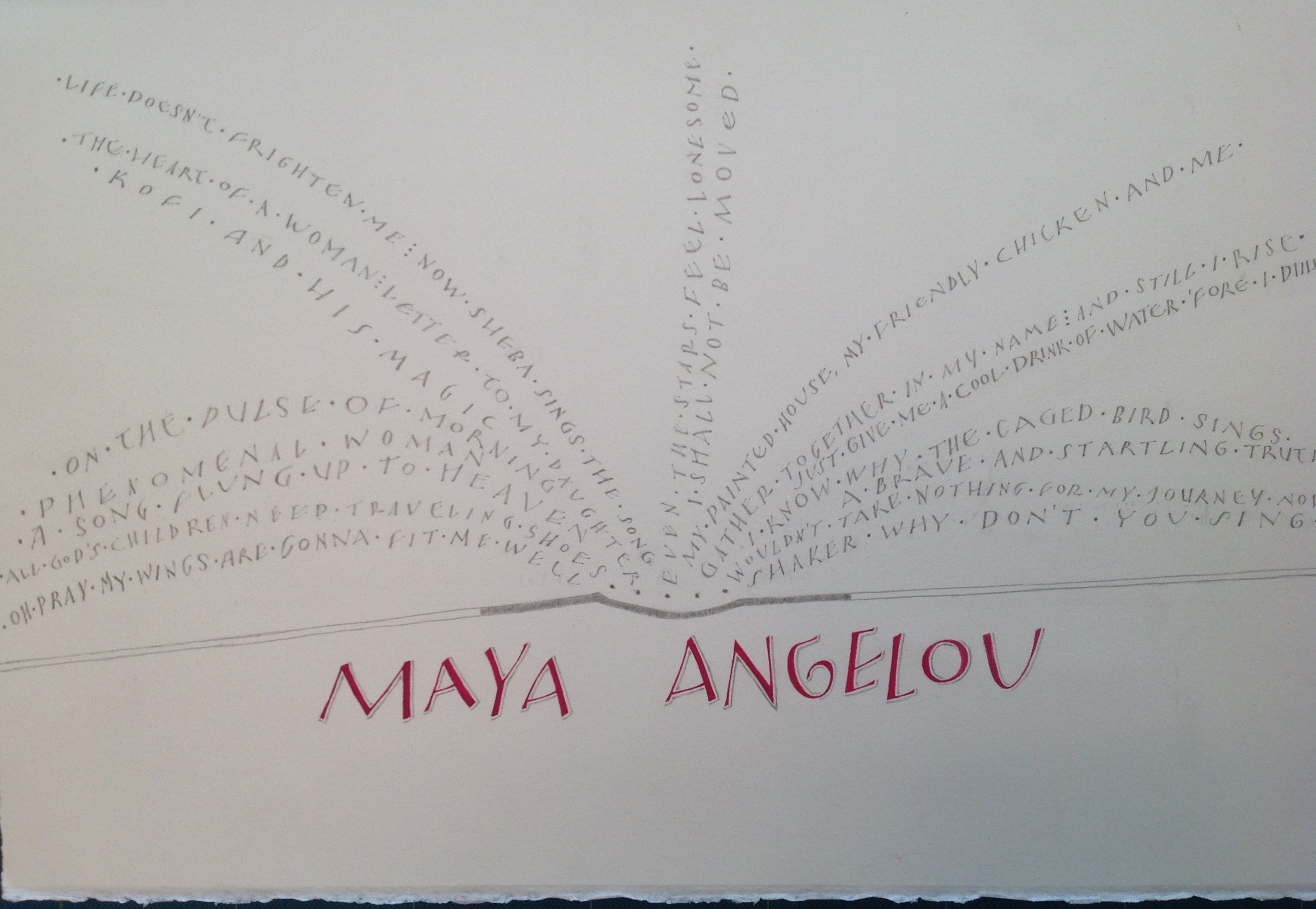 Maya Angelou | An Artist's Journey